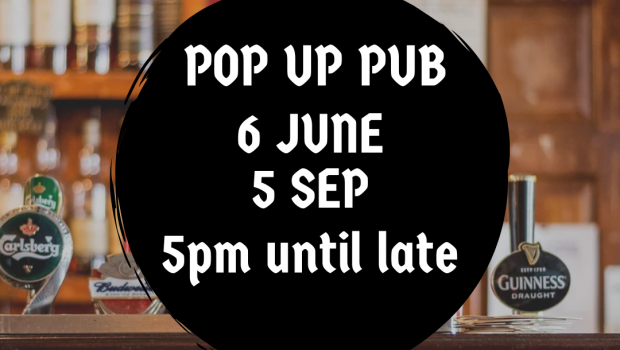 » Next pop up pub dates for 2025 @ Village Hall